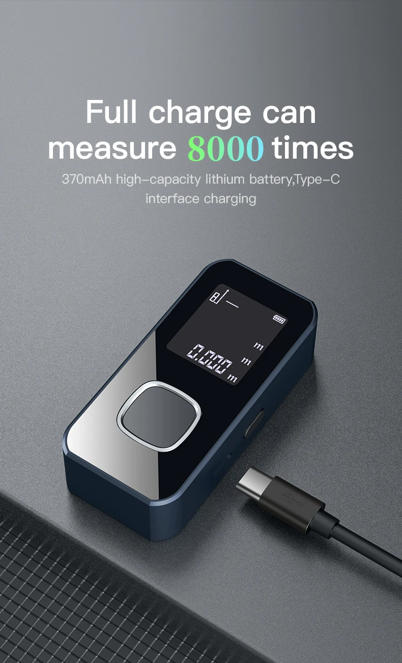 Kingsdun Mini Portable Laser Range Finder High Accuracy Measure Tool ...