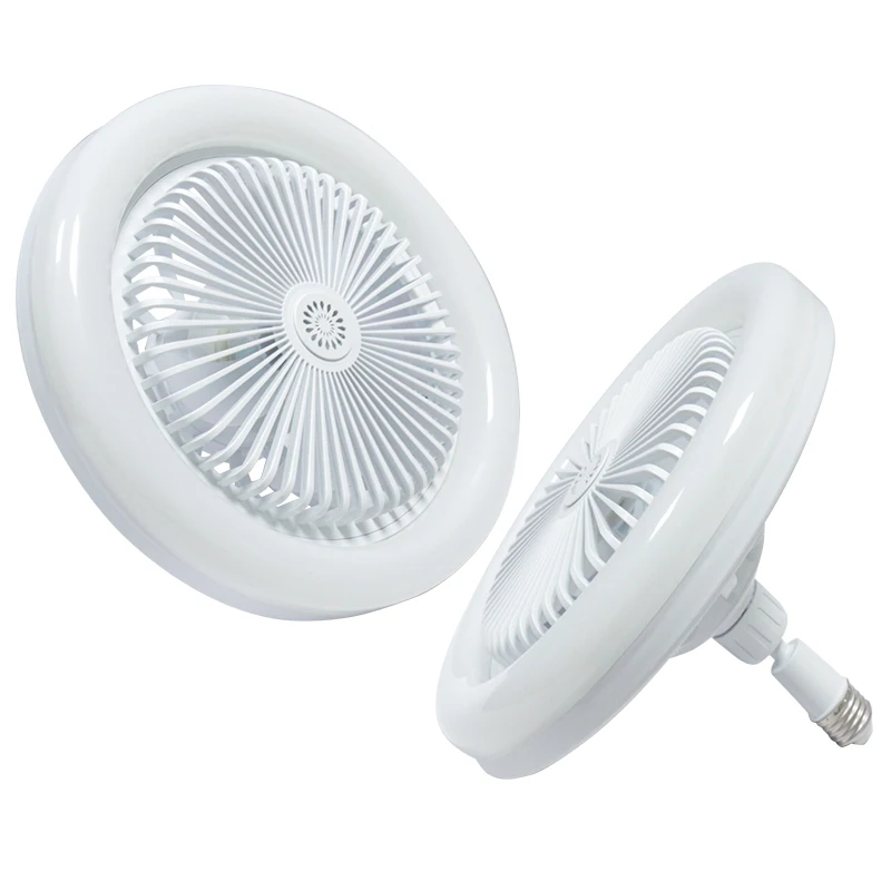 Modern E27 with LED ceiling fan, LED electric fan, bedroom, living room ...