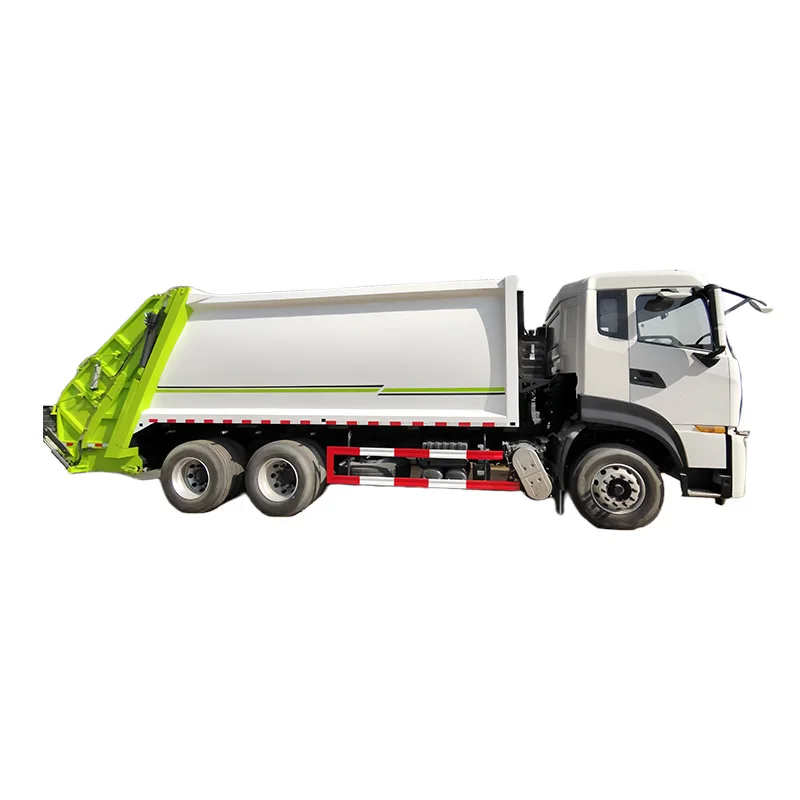 Garbage Compactor Truck Compressed Garbage Truck Heavy 6x4 20cbm ...