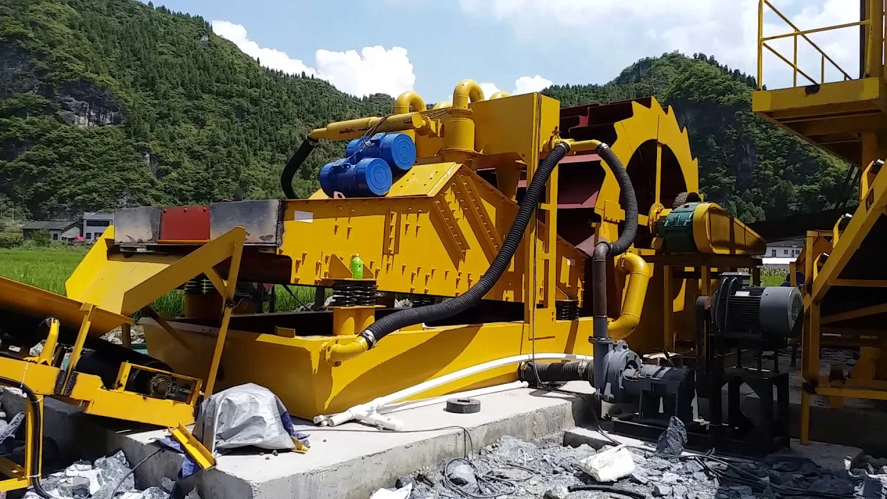 Factory Price Sand Gravel Washer Machine Applied In Quartz Silica Sand ...