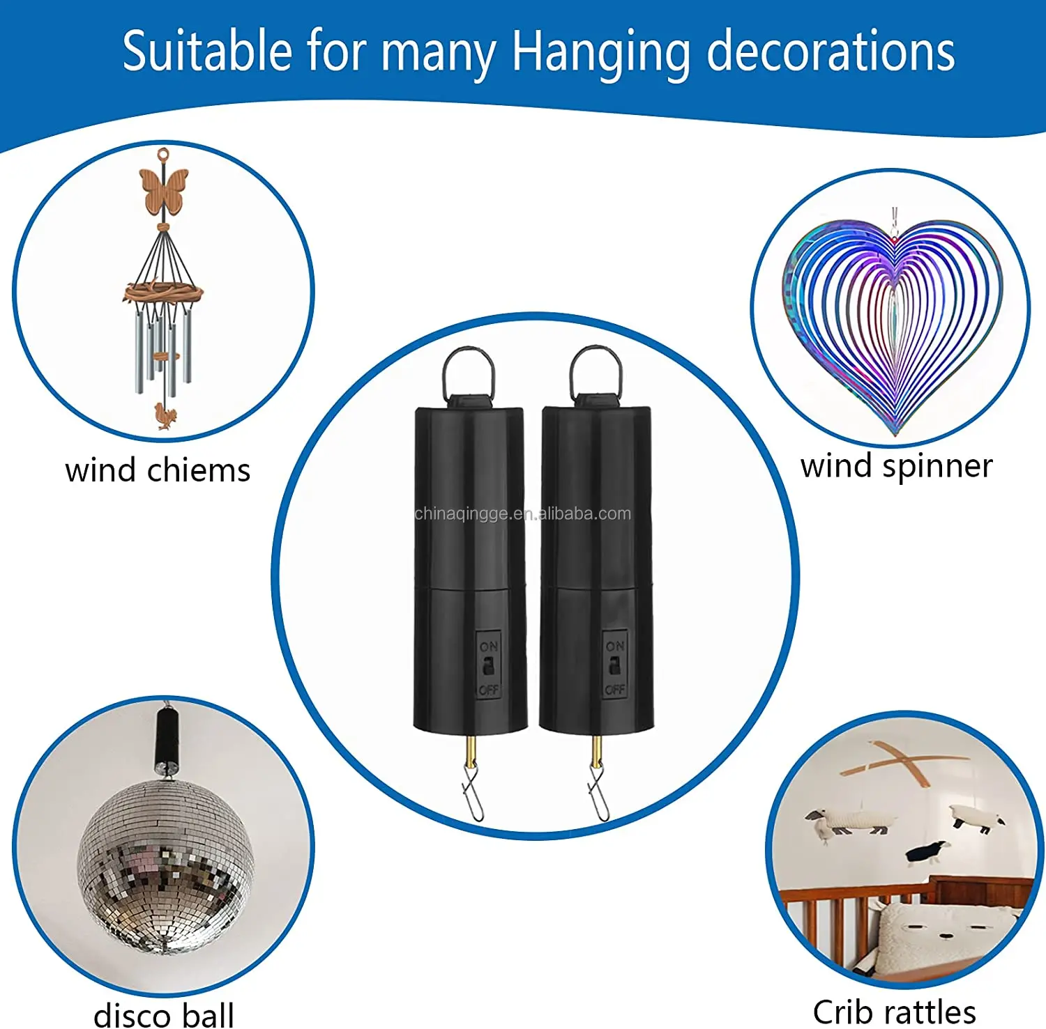30RPM Electric Battery Motor for Wind Spinner Display