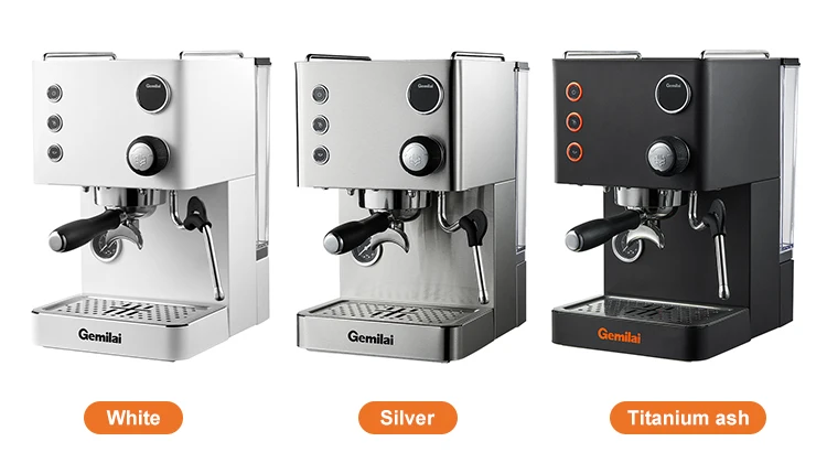 Compact Espresso Coffee Maker - Gemilai CRM3007L Small Household ...