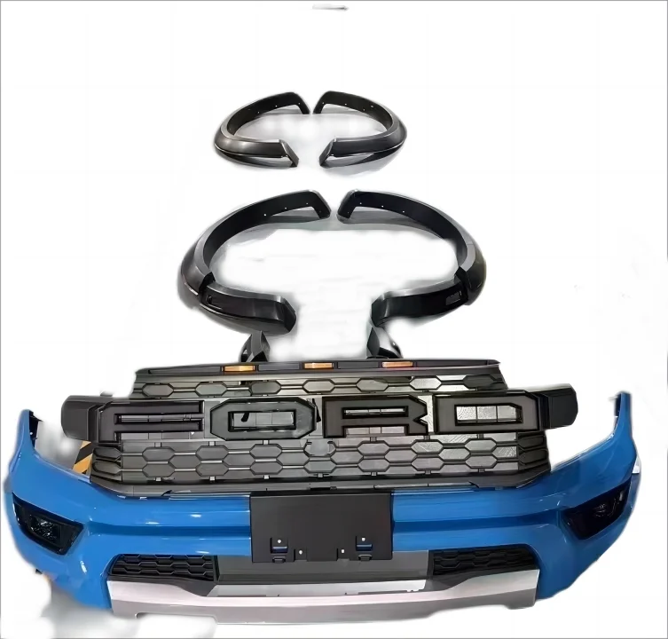 Front Car Bumpers Body Kits For Ford Ranger Upgrade F150 Raptor Pick Up ...