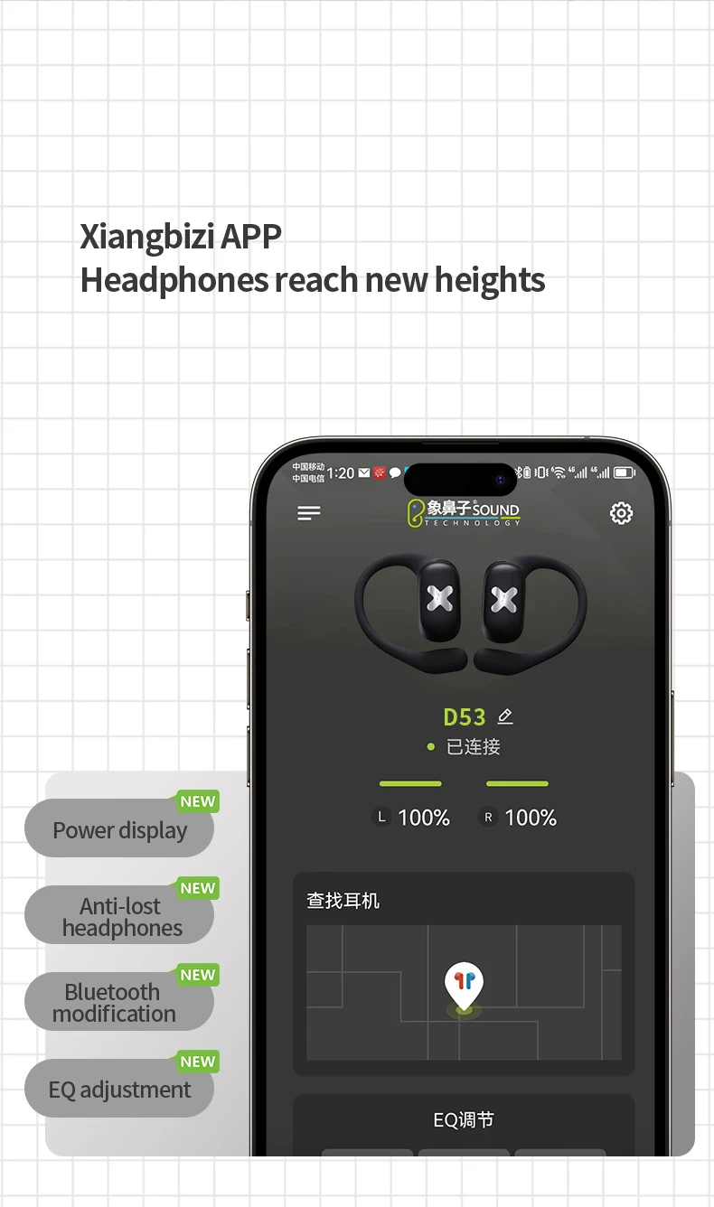 Dmooster Ows D53 Air Conduction Earphones Wireless Blue-tooth 5.3 ...