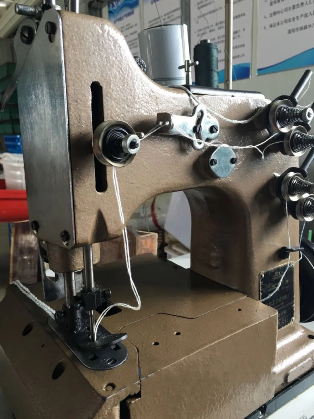 GK8-24 Double Needle Four Thread Bag Closing Machine