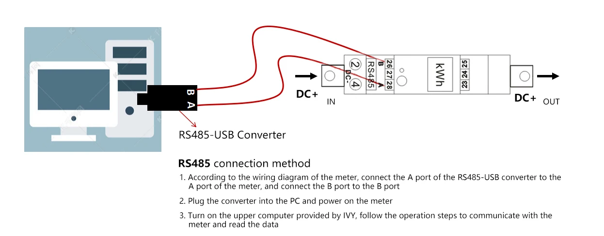 100A 24V 48V Battery Smart Shunt for Solar System Monitoring