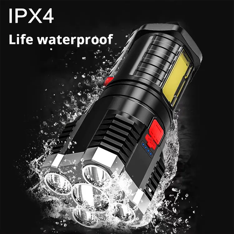 Waterproof Xhp50 Led Mini Usb Torch Rechargeable Zoom Fishing Lantern ...