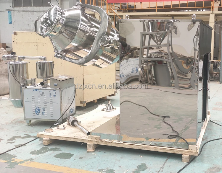 Stainless Steel 3D Swing Rotating Blender for Powder Mixing