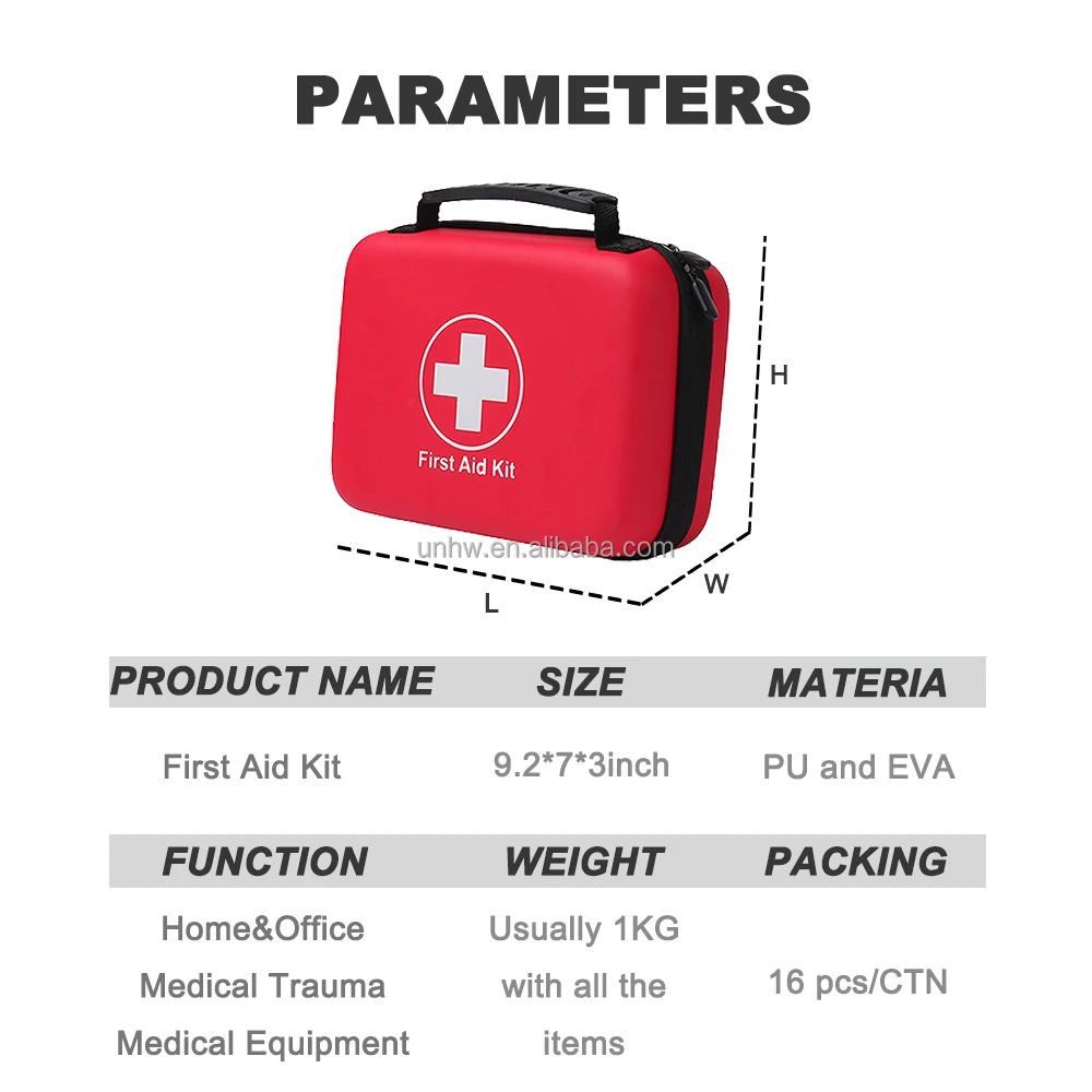 Portable Car First Aid Kit - Essential Roadside Emergency