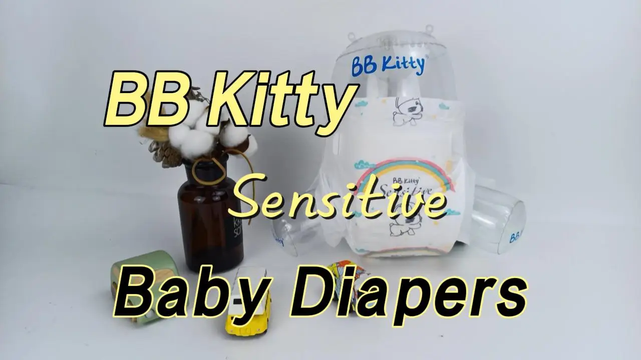 Bb Kitty Sensitive Disposable Baby Diapers Pants Wholesale Rope Large ...