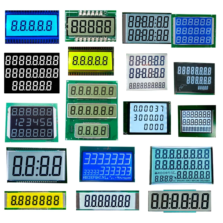 Fuel Dispenser Pump Lcd Screen Large 12 20 21 22 Digit Signage Custom ...