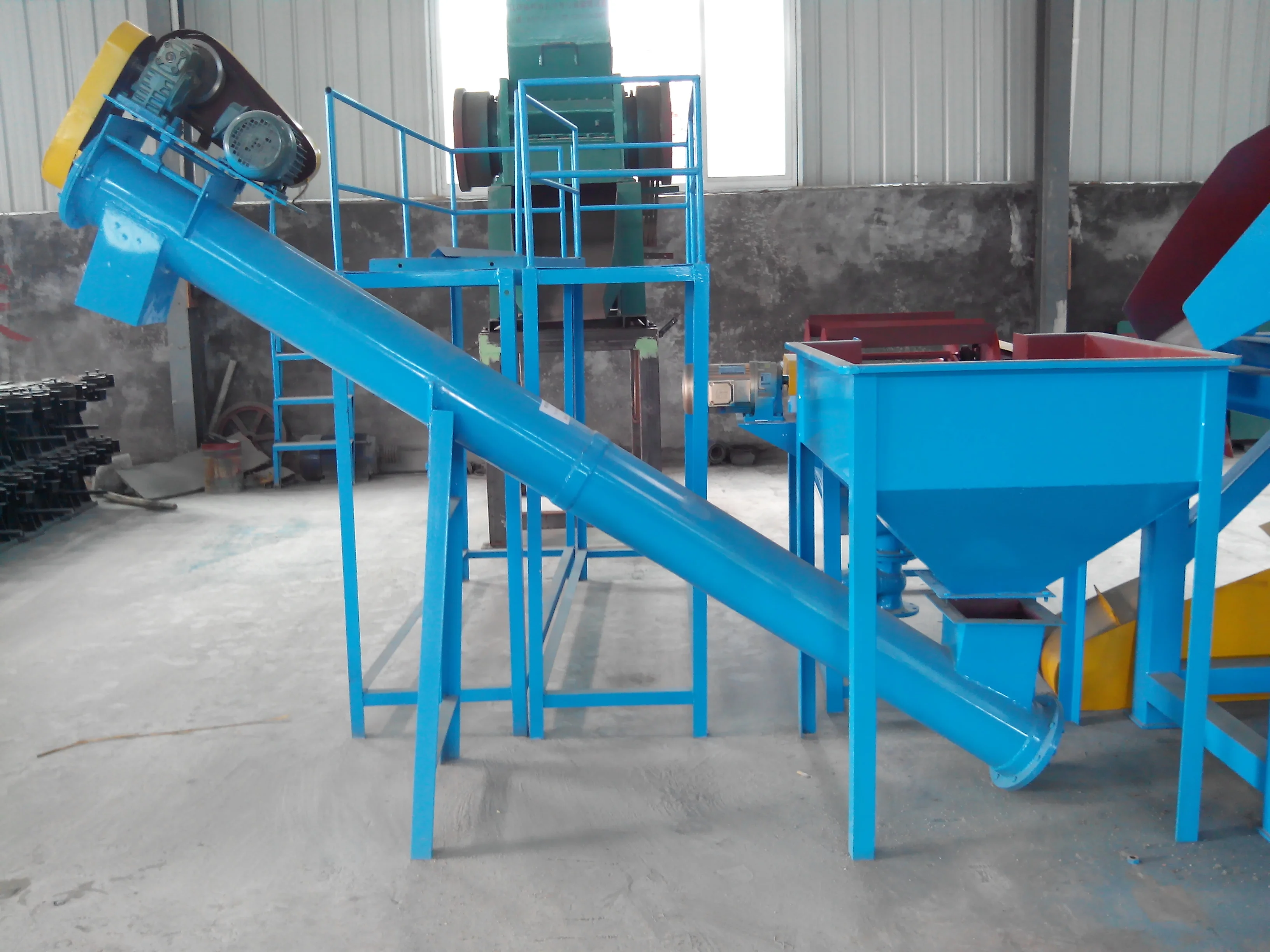 Fully Automated Waste Copper Cable Crusher Separation Line Scrap Copper ...