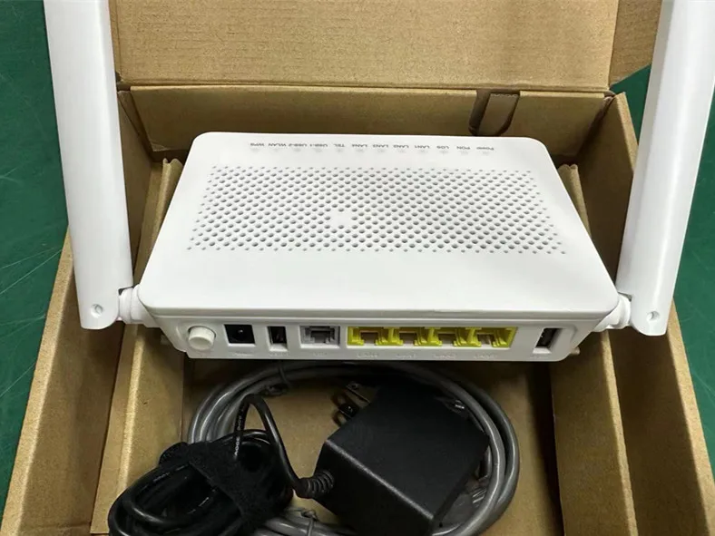 Original New XPON HS8546V5 Modem - 4GE+1POTS Dual Band ONT