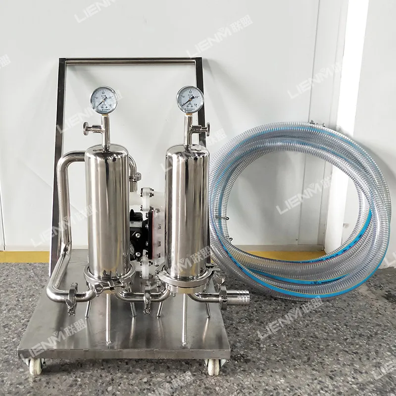 Pneumatic Diaphragm Pump Liquid Perfume Filter Precision Membrane Filter