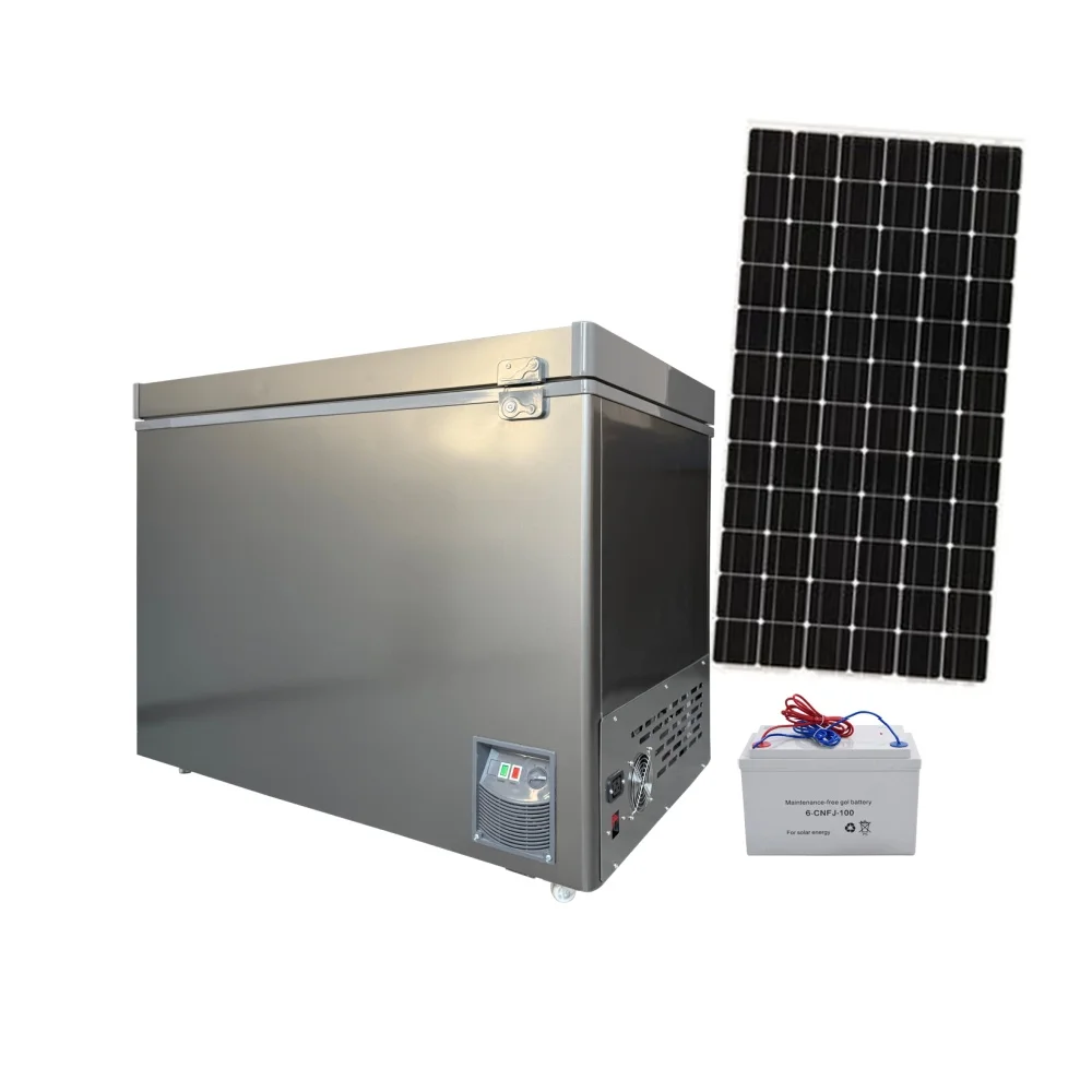Best Solar with Inbuilt Battery Freezer and Fridge 258L Cool Gray ...