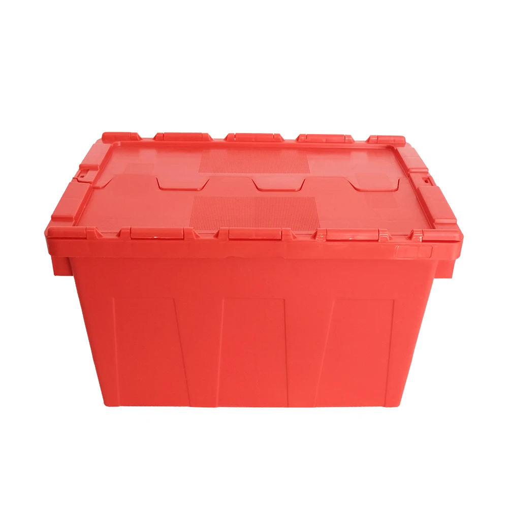 Plastic Crate Stackable Moving Box Nesting Plastic Moving Crate Plastic ...