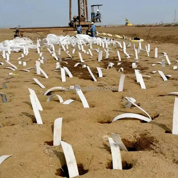 Pvd Prefabricated Vertical Drain / Drainage Consolidation Method - Buy ...