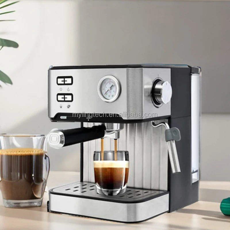 Espresso Maker 20 Bar Coffee Maker Professional Espresso Office Smart ...