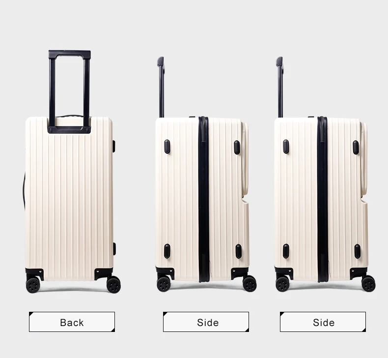 Winner Red Dot Design Award Travel Suitcases Set Carry-on Front Open ...