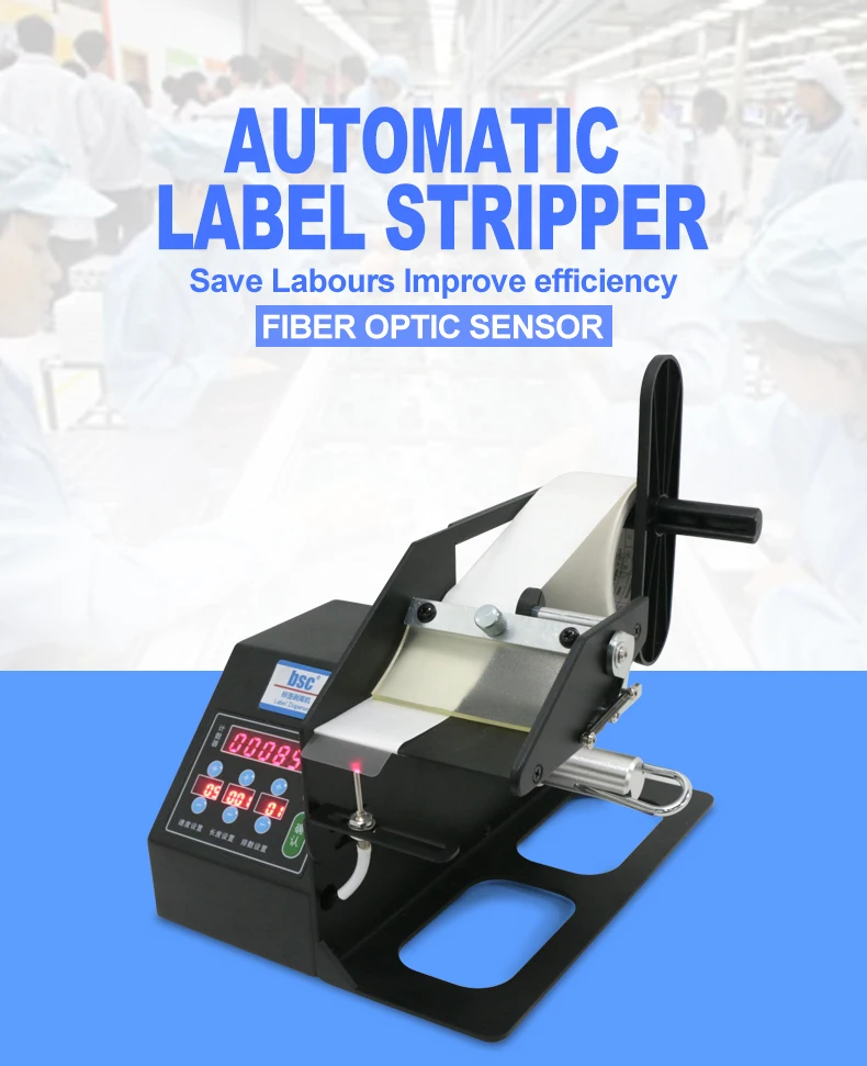 Labeling Machine Automatic Labels Stripping Label Dispenser - Buy Label ...