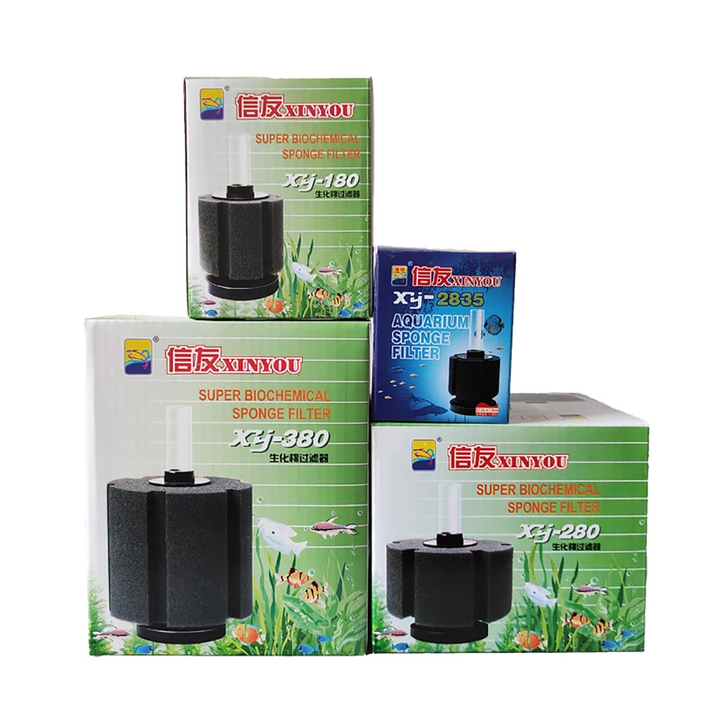 Xy-180 Xy-280 Xy-380 Fish Tank Mini Cylinder Soft Biochemical Sponge ...