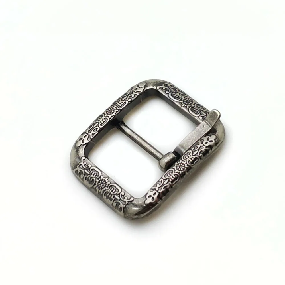 Factory Custom Silver Vintage Zinc Alloy Decorative Buckle Accessories ...