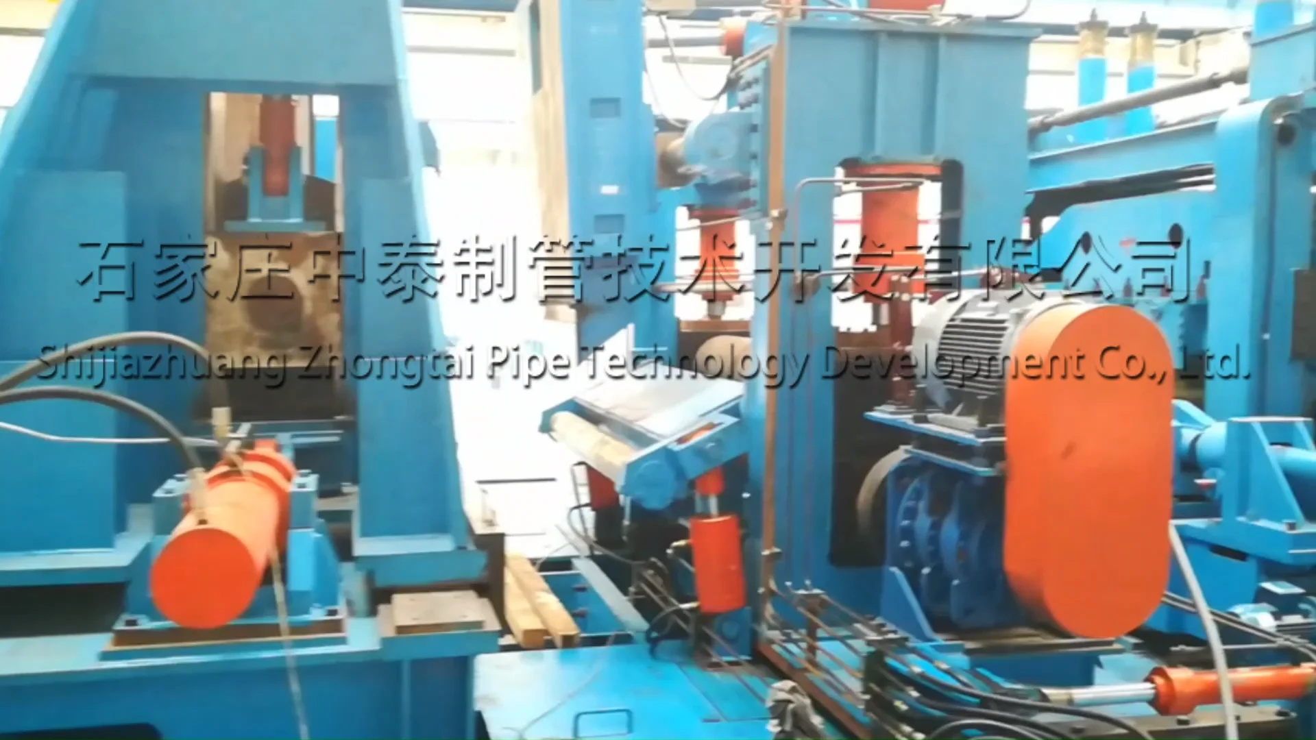 Api Pipe Mill Oil Gas Transportation Tube Production Line Erw Welded ...