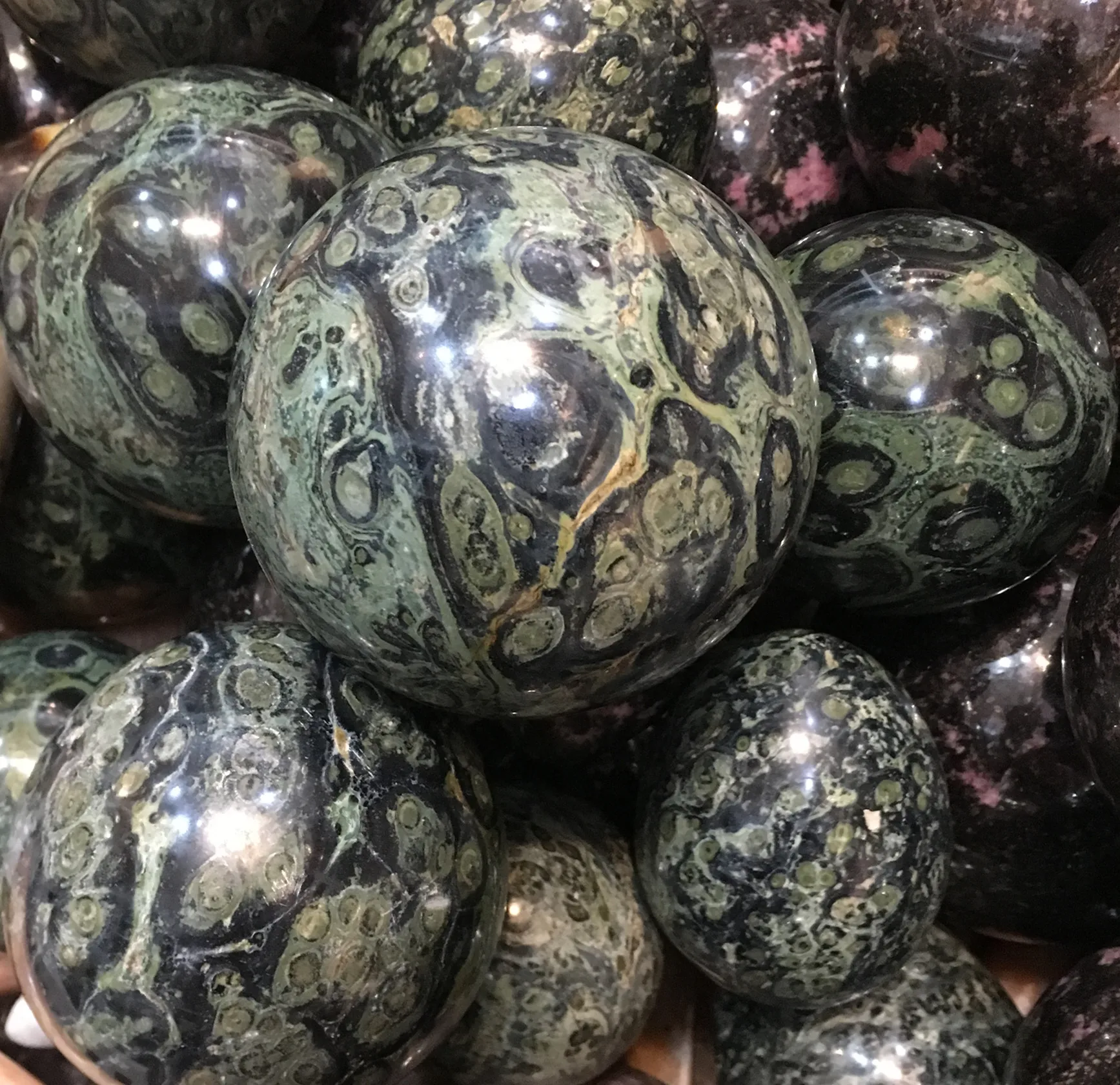 Hz Gemstone Sphere Natural Sphere Fossil Wood Ball Crystal Sphere For ...