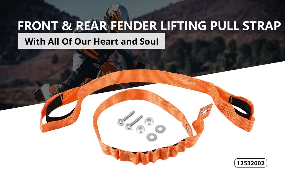 Nicecnc Front Rear High Strength Supporting Strap For Ktm 350 Exc F 450 ...