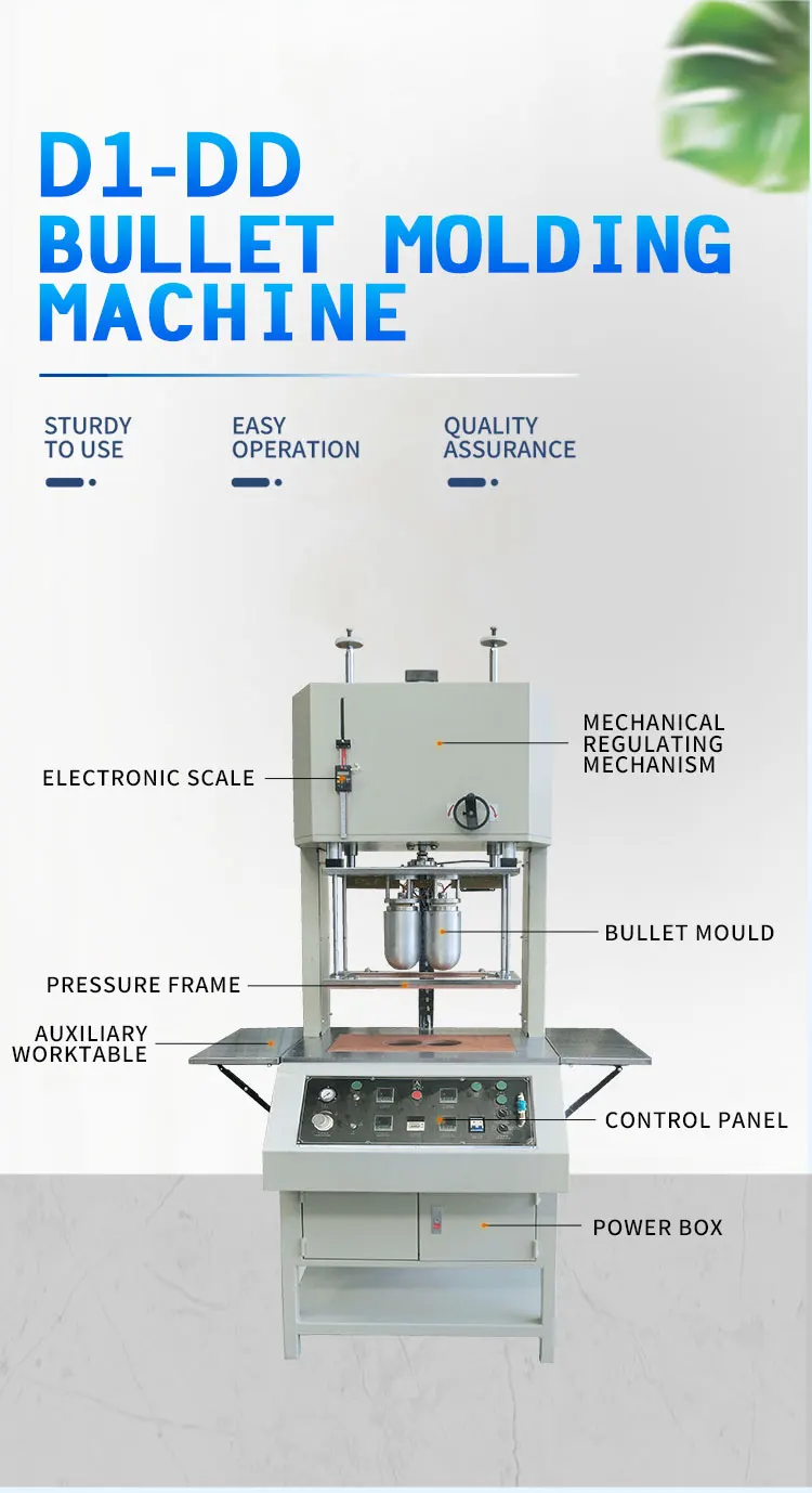 D1-DD Bullet Molding Machine for Fabric Bra - 1 Year Warranty