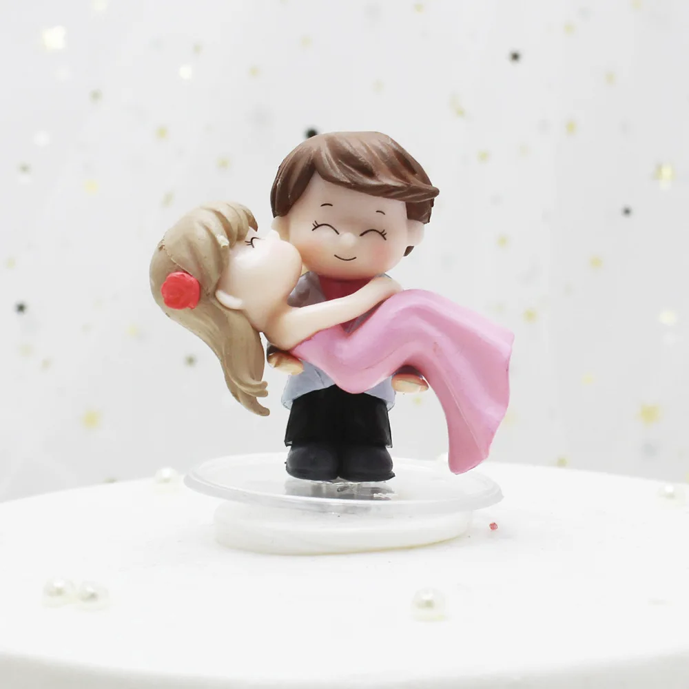 2022 Couple Set Romantic Figure Wedding Couple Craft Stock Bride and ...