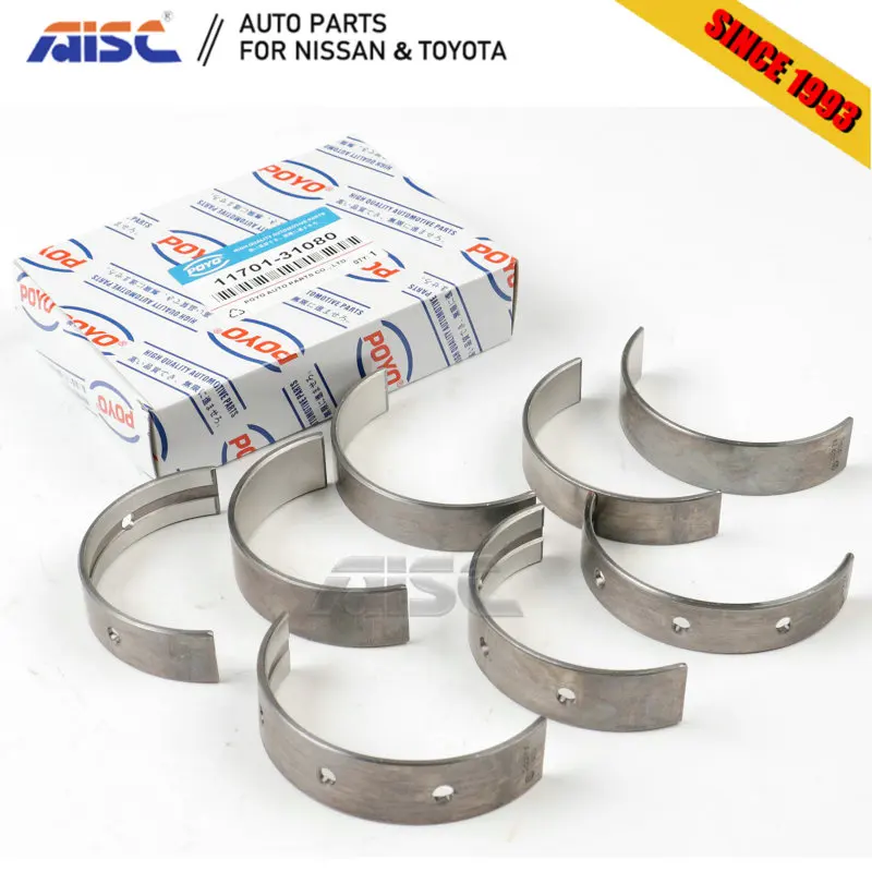 Aisc Auto Parts Engine System Crankshaft Bearings For Nissan Toyota ...