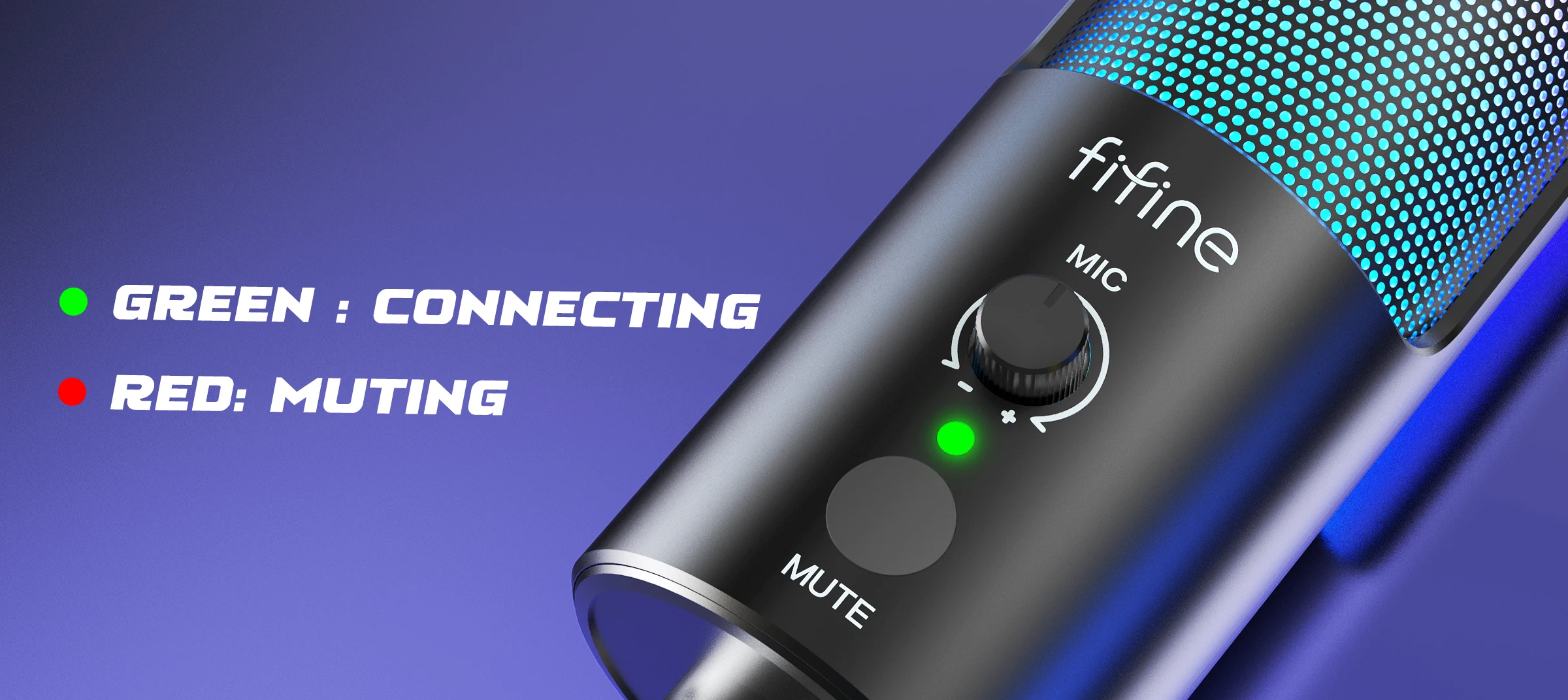 Fifine F17 Condenser Microphone - Perfect for Podcasting