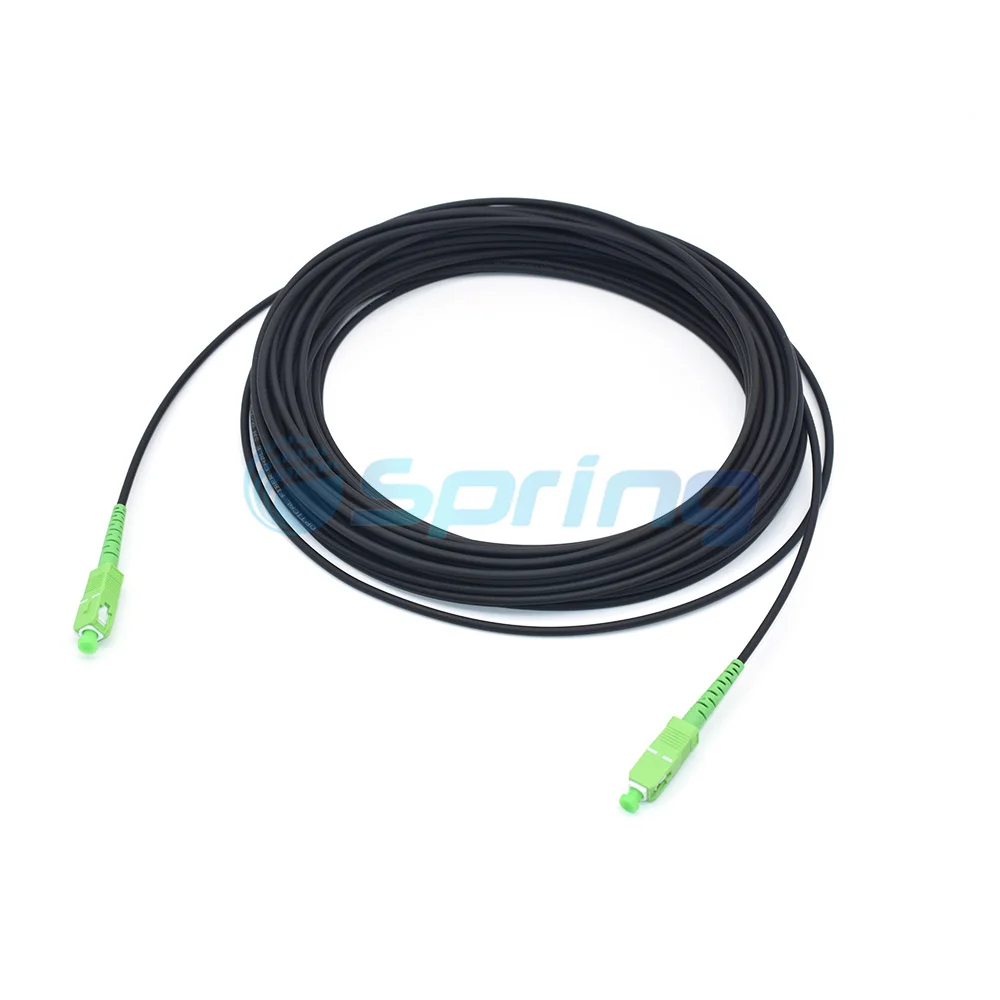 Spring Fiber Internet Sc Apc Ruggedized Fiber Optic Patchcord 3.0mm Lszh 9/125 Patch Cable - Buy ...
