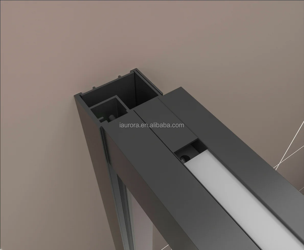 Diamond Screen Bathroom Glass Door Frame Door For Shower Cubicle Shower ...