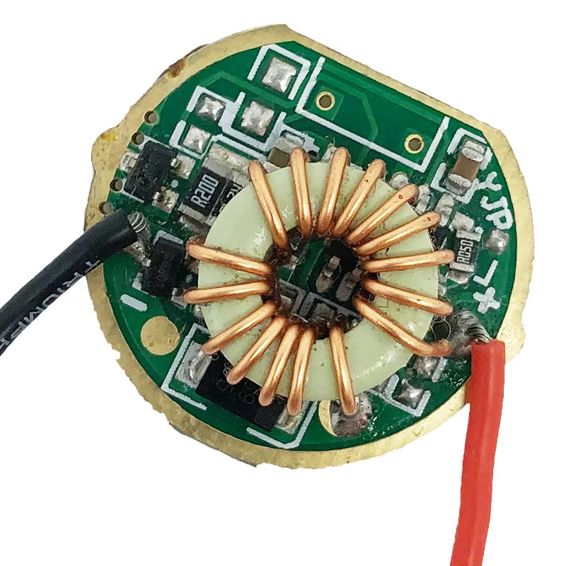 DIY U2/XHP50/MKR/MGT2 LED Driver Board - LED Flashlight Dimming Circuit ...