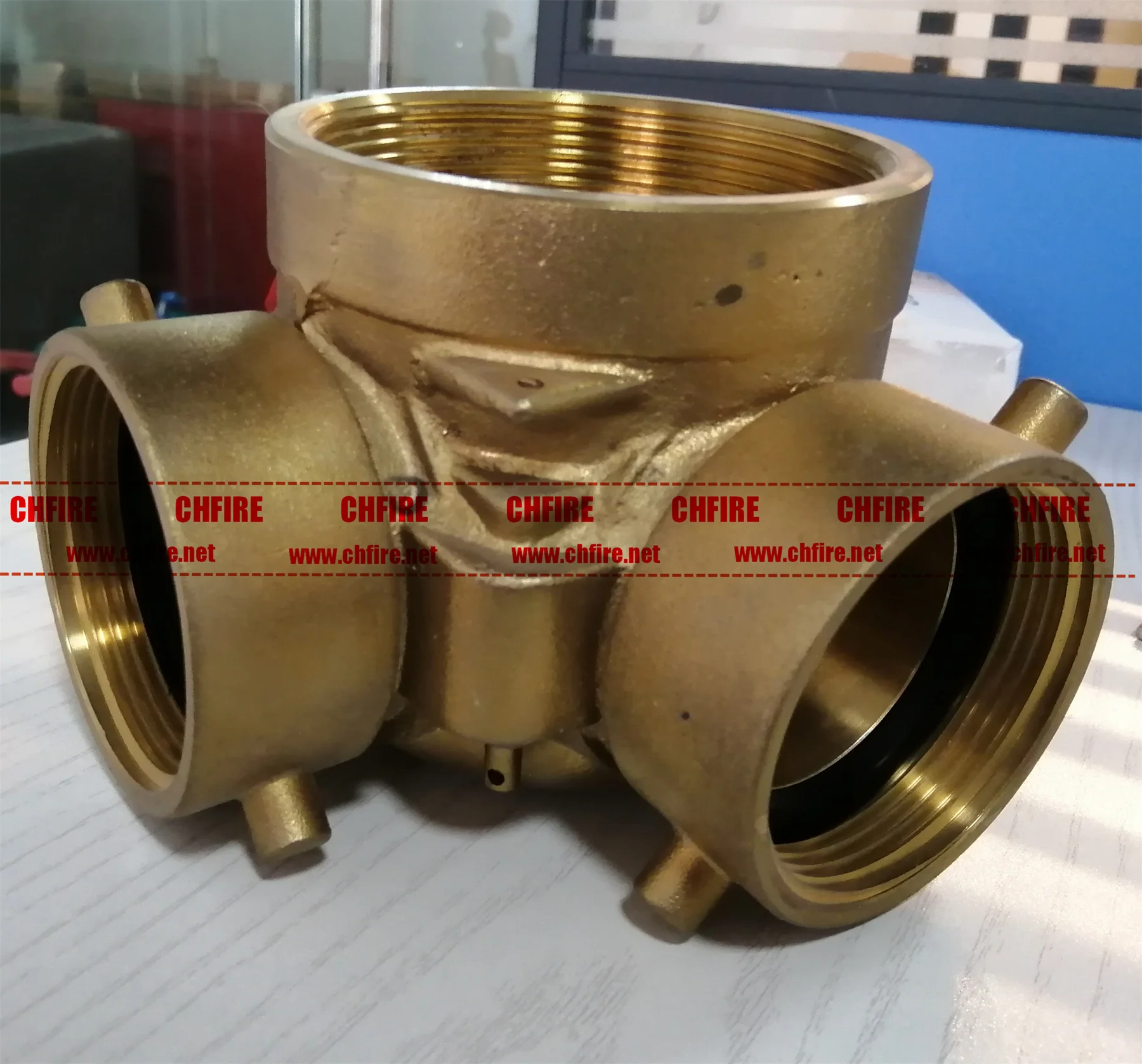 Fire Department Connection Siamese 4" X 2-1/2" X 2-1/2"