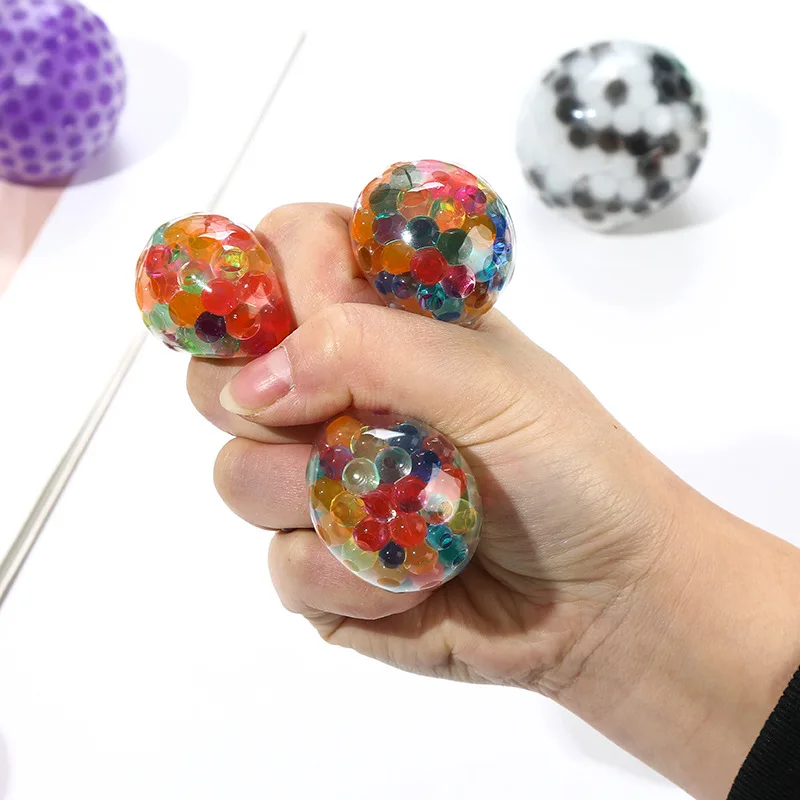 Stress Relief Fidget Toy Water Beads Preschool Squeeze Ball Toys ...