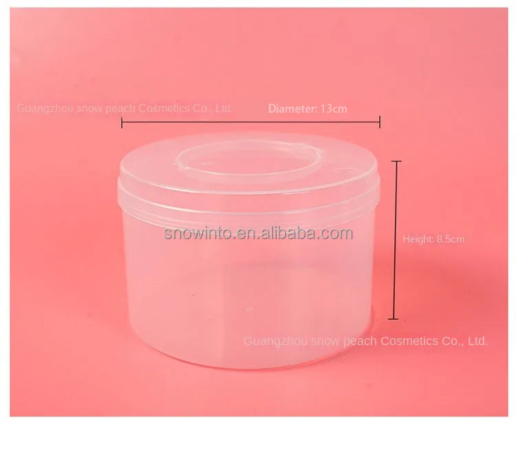 Plastic Cylinder With Cover Storage Box 13cm Baby Wipes Box Towel ...