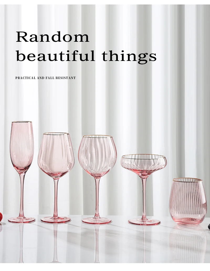 Hand Blown Crystal Glass Wholesale Water Wine Cups Colored Cocktails ...