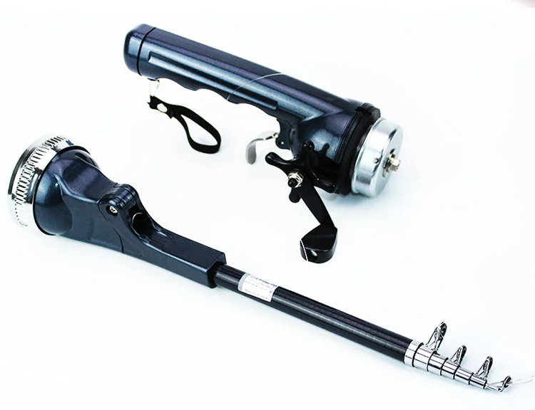 Guangwei Collapsible Telescopic Fishing Rod - Spinning Fiberglass