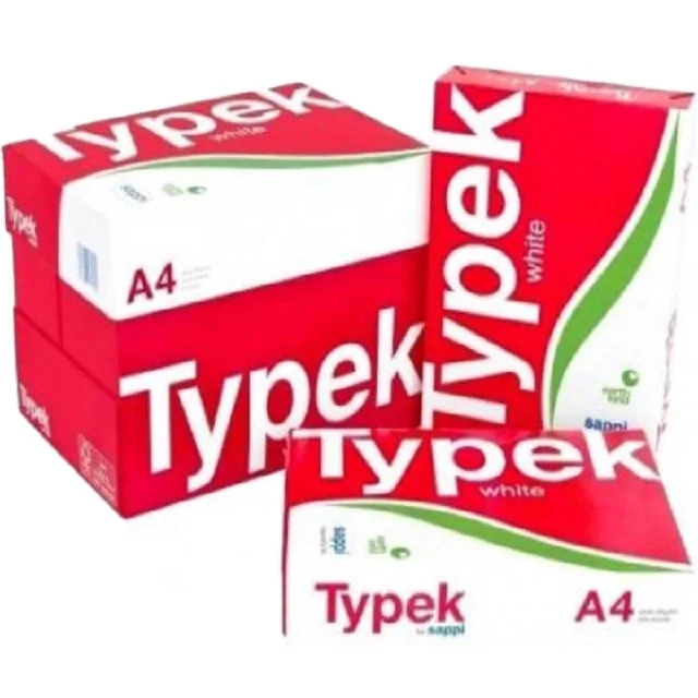 Typek Premium Copy Paper White A4 80g Per Box 5 Packs Of 500 Sheets/ Typek Chamex Gb Student ...