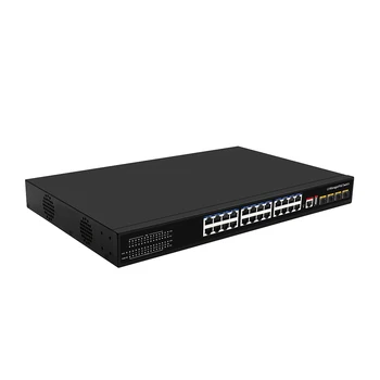 28 Port 10g Uplink 24 Port Gigabit L3 Managed Ethernet Poe Switch - Buy 10g Managed Switch,24 ...
