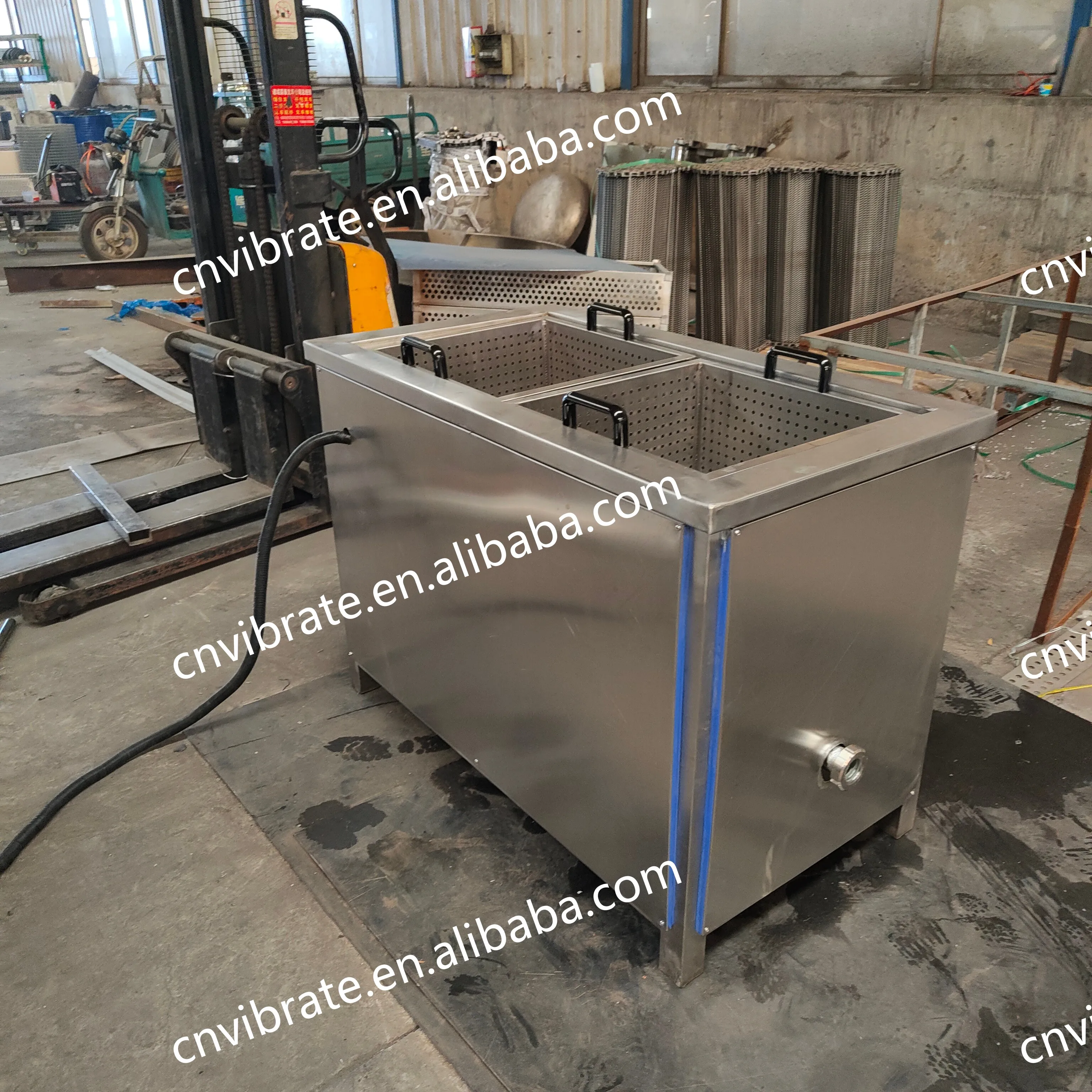 VBJX Commercial Stainless Steel Onion Chips Frying Machine Deep Fryer ...