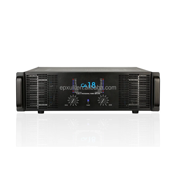 CA18 Standard Amplifier - 1000 Watt 3U Audio Power Amplifier