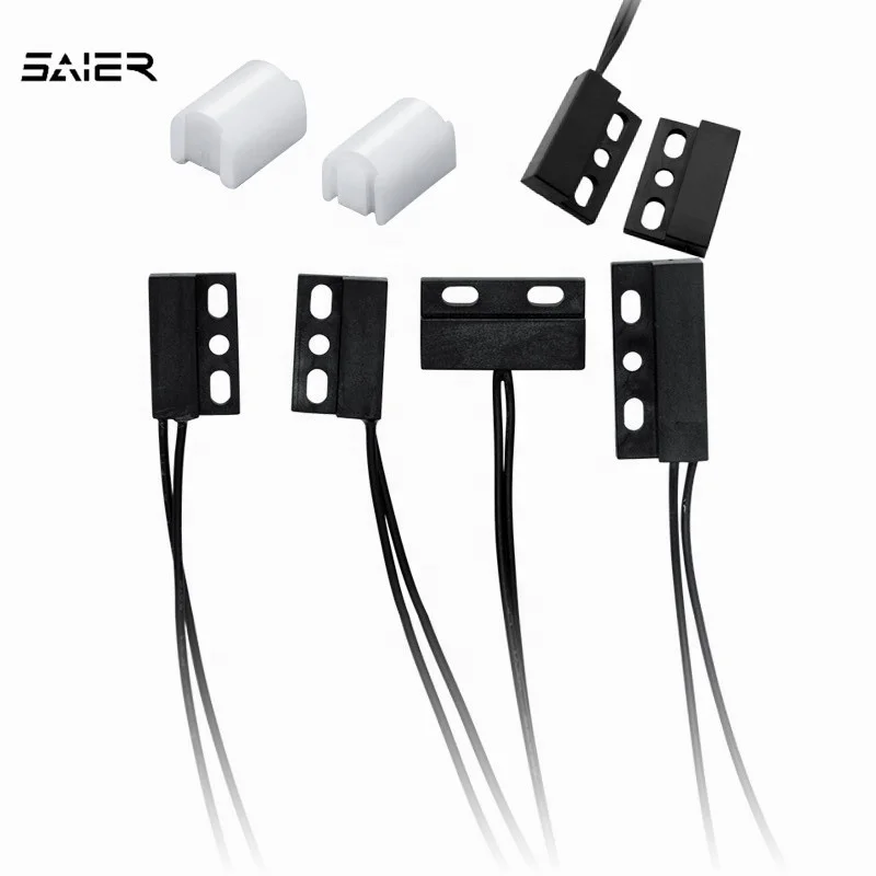 ABS Material Magnetic Reed Switch Sensors Door Switch Sensor 10W ...