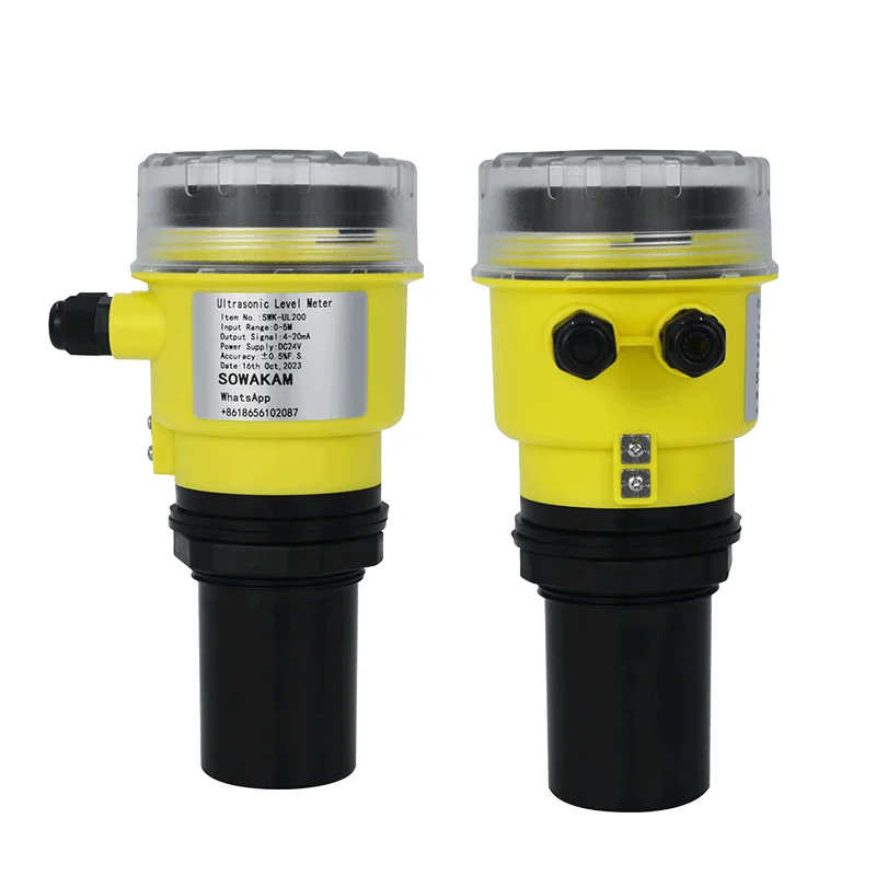 SWK-UL300A RS485 Signal Well Water Level Measurement Digital Ultrasonic ...