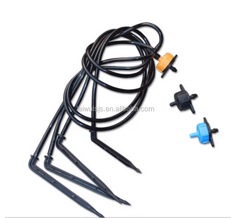 Garden Irrigation with 4L/H PC Dripper - Efficient & Durable