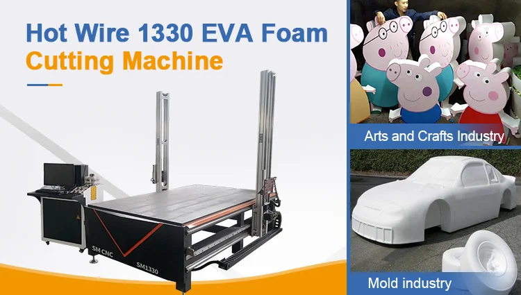SM High Precision Hot Wire Foam CNC Cutting Machine for EPS and ...