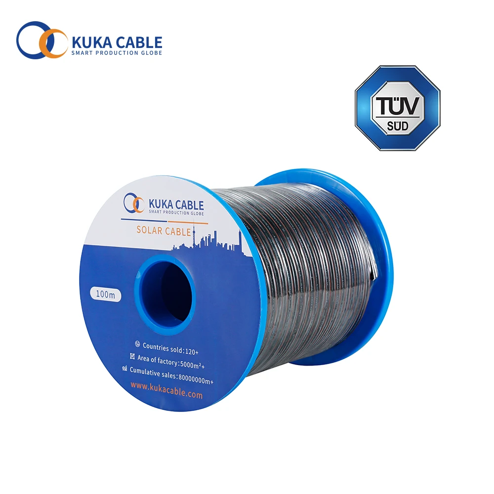 Alibaba.com: TUV 4mm twin core DC solar cable, 100 meter roll for PV ...